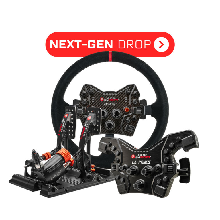 Asetek SimSports® Start Your Sim Racing Journey Here