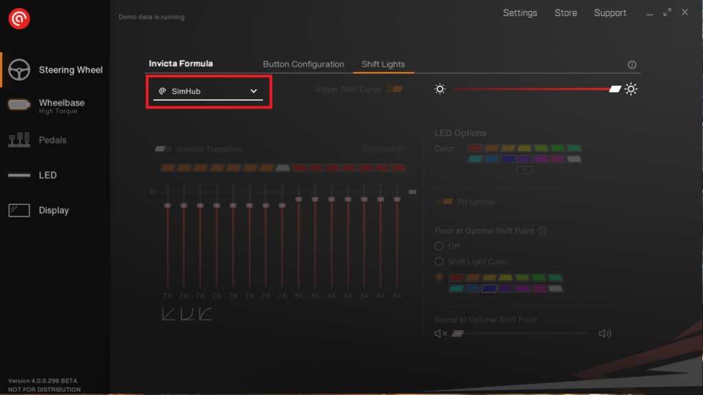 Setup: SimHub Features - Asetek Simsports