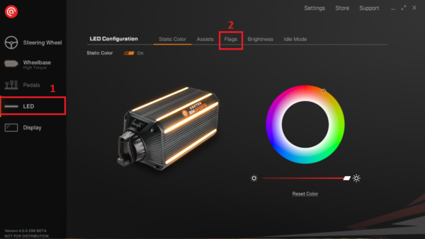 Setup: SimHub Features - Asetek Simsports