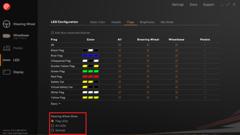 Setup: SimHub Features - Asetek Simsports
