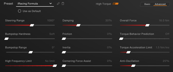Updated iRacing Wheelbase Settings - Part 1 - Asetek Simsports