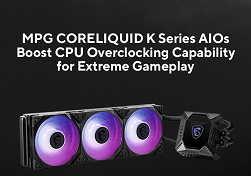 MPG CORELIQUID K Series-powerful cooling, rich user experience - Asetek
