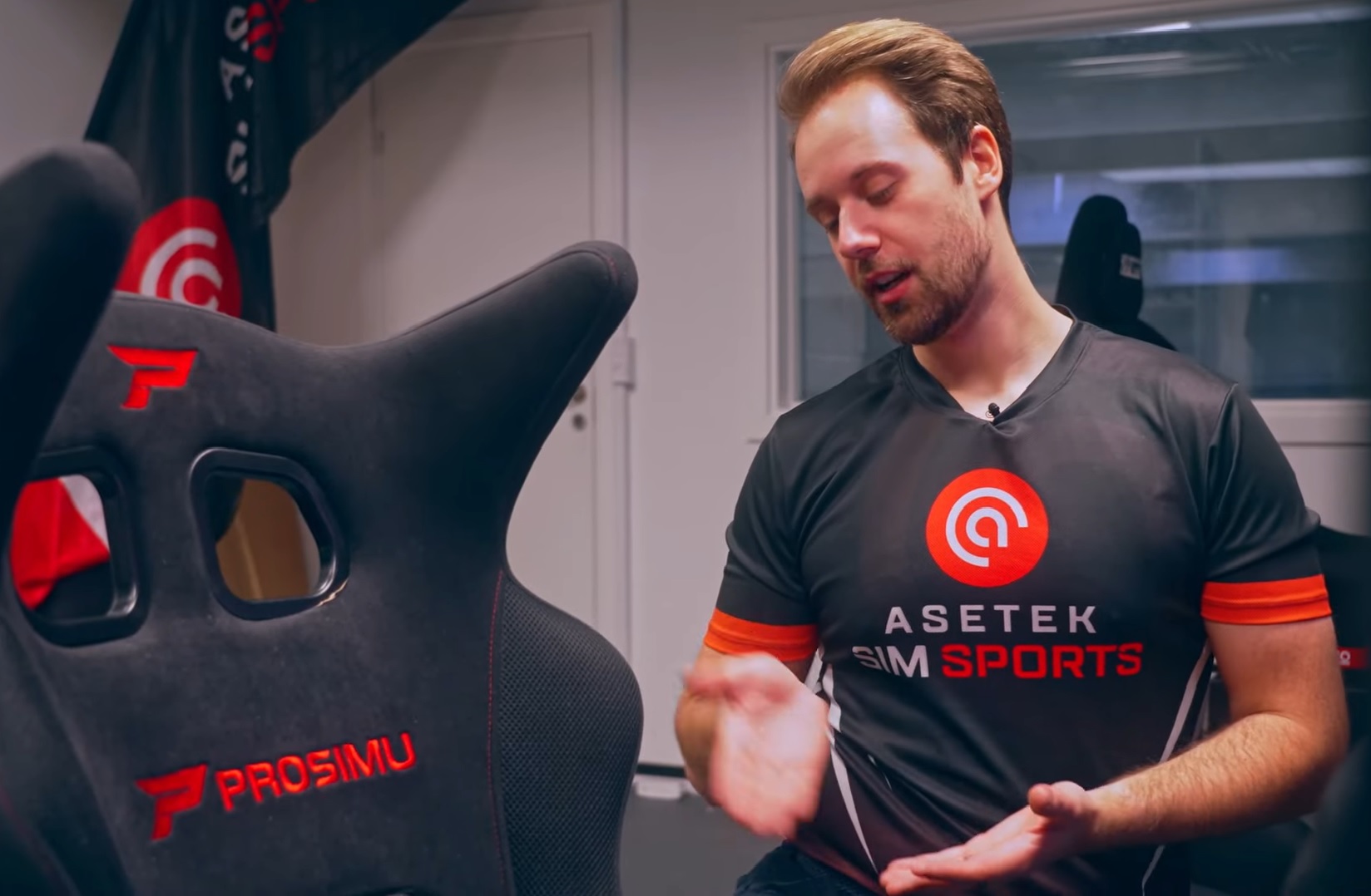 The Most Ergonomic Seating Position When Sim Racing - Asetek