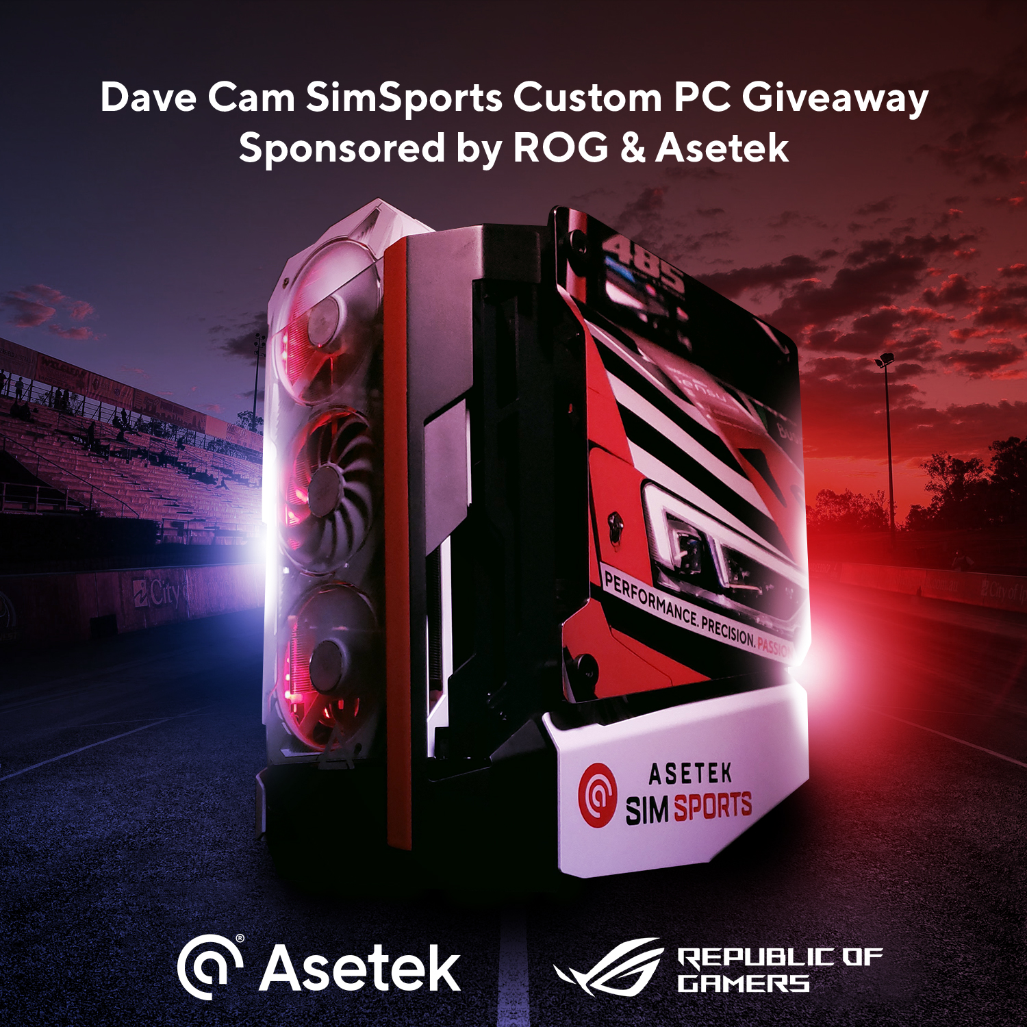 Win a Custom ASUS ROG Gaming PC from Blue Horse Studios and Asetek ...