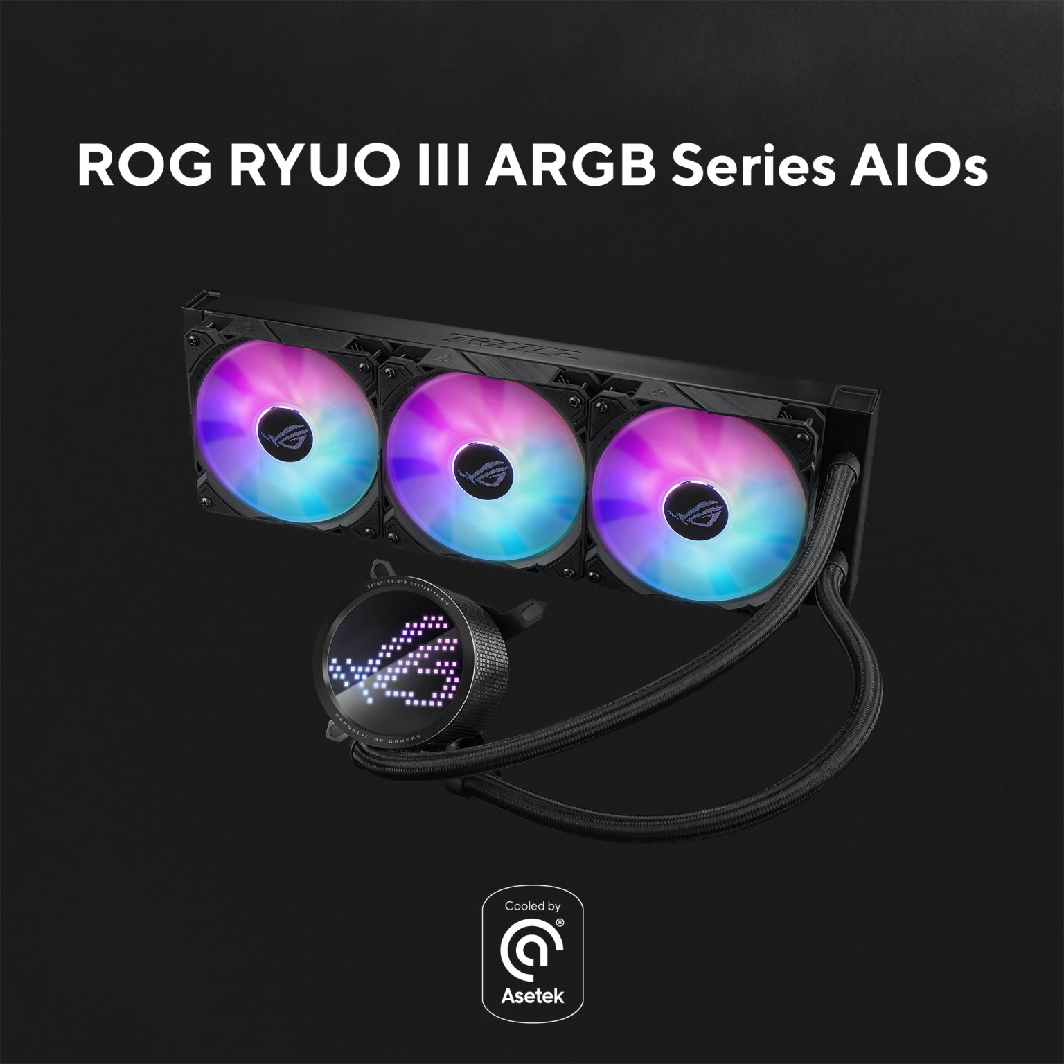ASUS ROG RYUO III Ushers In New Age Of Asetek Powered AIOs - Asetek