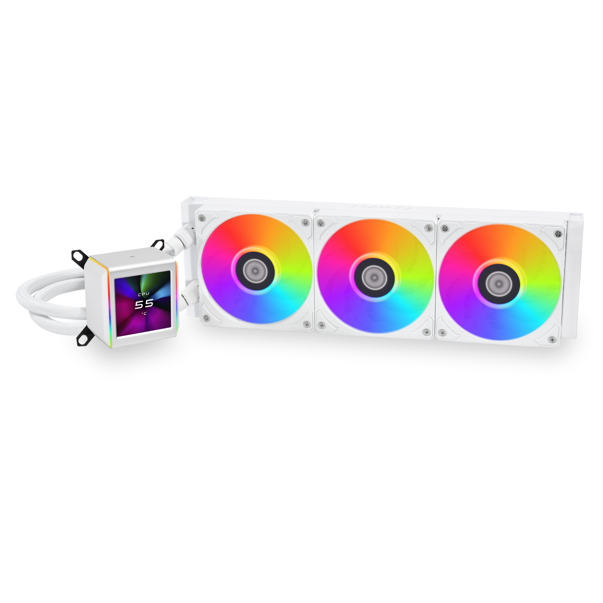 LIAN LI Galahad II LCD White - Asetek